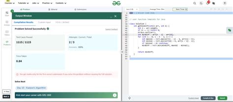 Taniya Goyal On Linkedin Geekstreak2024 Gfg160 Codingjourney