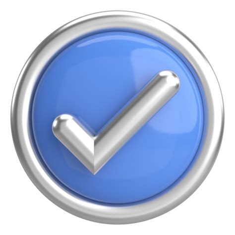 Premium Photo 3d Checkbox Check Mark 3d Illustration