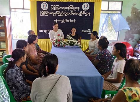 အမာမြို့၊ လူထုအခြေပြုဗဟိုဌာနတွင် ပန်းအလှပြင်နည်း သင်တန်းအခမဲ့ဖွင့်လှစ် Information And Public