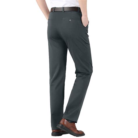 Yotmkgdo Work Pants For Men Dress Pants Men Elastic Waist Casual