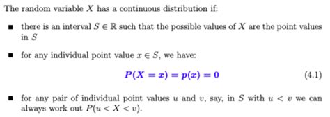 Week 4 Continuous Random Variable Flashcards Quizlet