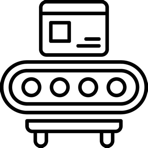 Assembly Line Icon Design 50386617 Vector Art At Vecteezy