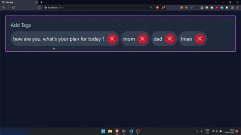 Custom Tags Input Reactjs Youtube