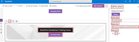 Sharepoint Online Button And Call To Action Web Part Enjoy Sharepoint