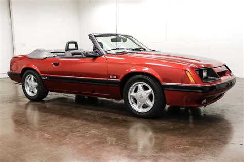 1986 Ford Mustang Gt Convertible Sold Motorious