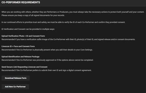 What Co Performer Verification Tools Are Available Pornhub Help