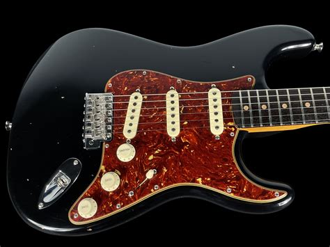 Fender Strat With Black Headstock At Connie Corning Blog