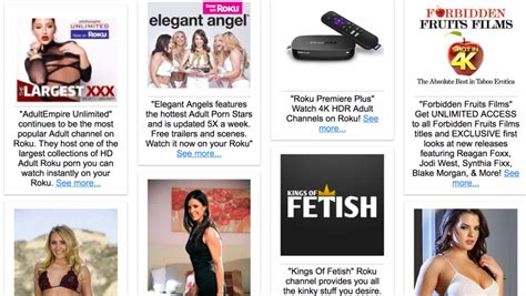 Roku ADULT Channels Guide