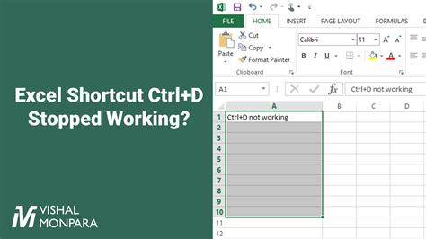 Ctrld Excel Fix Shortcut Issues Ipam Power Hub