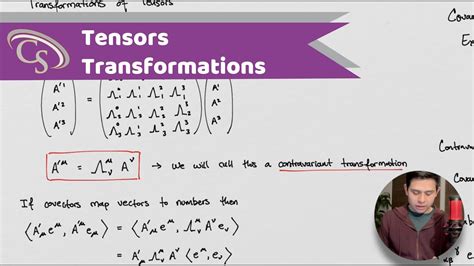 understanding tensor calculus tensor transformations youtube