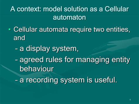 Ppt 2d Four Colour Cellular Automaton Powerpoint Presentation Free