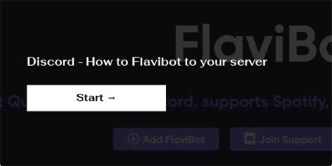 Discord How To Flavibot To Your Server