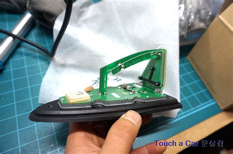 쏘렌토r 순정 통합 폴안테나 에서 순정 샤크 안테나 개조 장착 In 터치어카 네이버 블로그