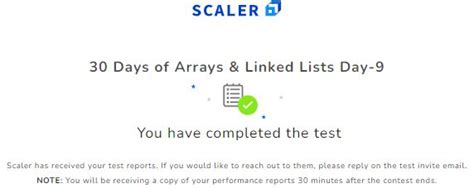 Yashwanth Ps On Linkedin 30daysofarraysandlinkedlists Scalerdiscord