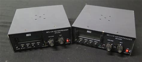 Qty 2 Mfj Cw Mfj 454 Keyer Readers
