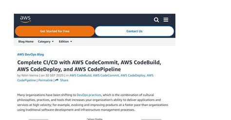 Aws Amazon Com Es Blogs Devops Complete Ci Cd With Aws Codecommit Aws