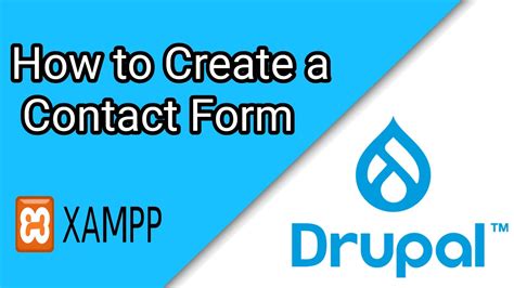how to create contact form in drupal 10 drupal tutorial 7 youtube