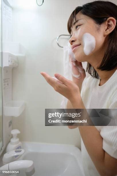Face Wash Bubbles Photos And Premium High Res Pictures Getty Images