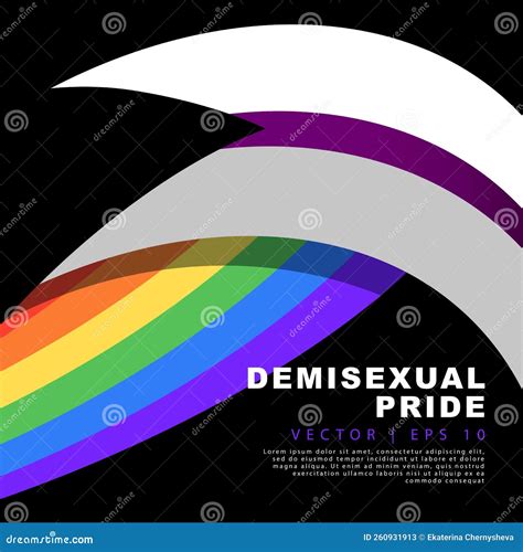 The Flag Of Demisexual Pride In The Hand Of A Man Limited Sexual