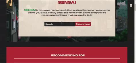 Github Jahnavishsensai Anime Recommender This Is An Anime