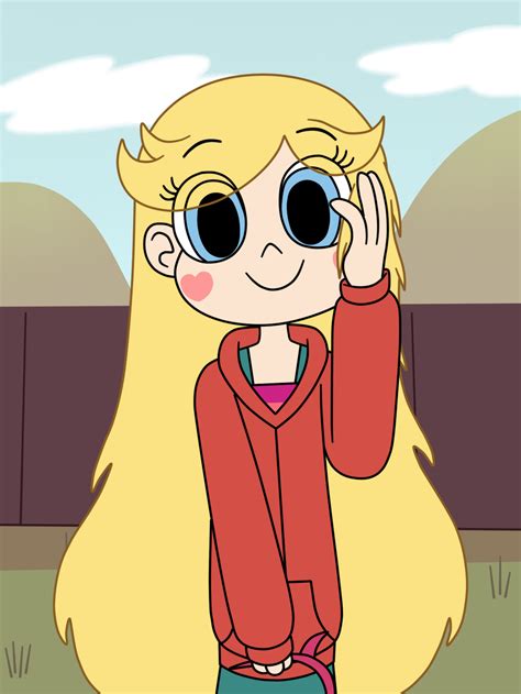 Star Butterfly Wears A Cute Hoodie By Deaf Machbot On Deviantart