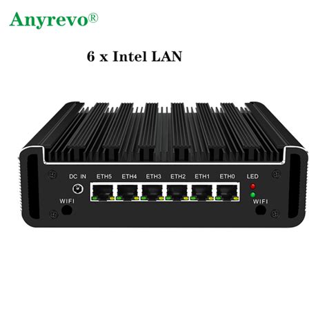 Pfsense Fanless Mini Industrial Pc Intel I I I Dual Core Cpu Wifi