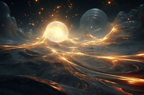 Abstract Interpretation Of Temporal Currents Stock Illustration