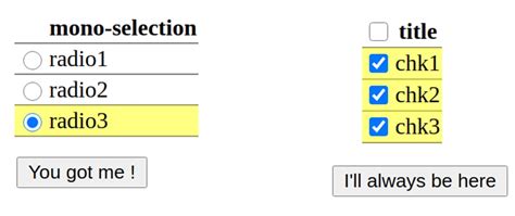 No Js Checkable Table Row With Highlighting Dev Community