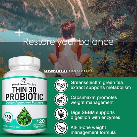 Probiotic Supplements For Weight Loss Accelerate Metabolism Improve