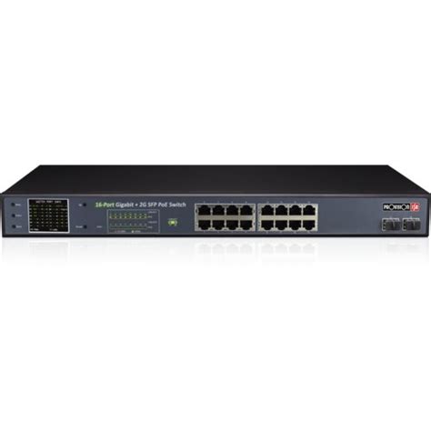 provision isr 16 portnii gigabit poe switch370w