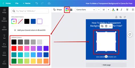How Do I Make A Transparent Background In Canva For Free