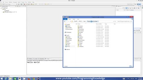Java Tutorial For Beginners 3 Creating First Java Project In Eclipse Youtube