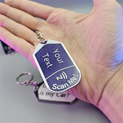 Nfc Tags Custom Text By Chaymberrcrafts Download Free Stl Model