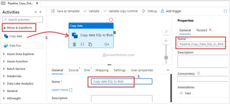 Create Pipeline In Azure Data Factory Power Bi Docs
