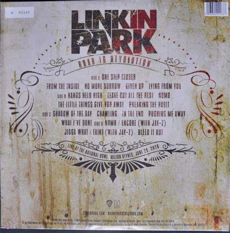 Linkin Park ‎ Road To Revolution Live At Milton Keynes Record Store Day