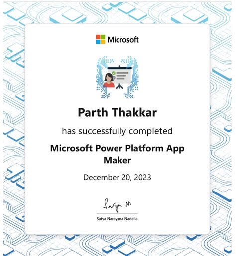 Parth Thakkar On Linkedin Today I Earned My Microsoft Power Platform App Maker Badge Im So