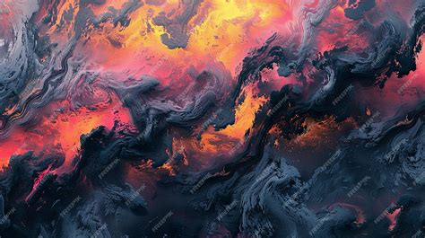 Premium Photo Chaotic Abstracts Background Generation