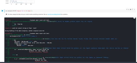 Python Error When Plotting On Kaggle Using Seaborn Error Says I Have