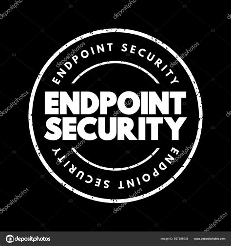 Endpoint Security Text Stamp Concept Background Stock Vector Image By Dizanna