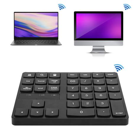 Cod 2 4g Wireless Numeric Keypad Rechargeable Number Pad Keyboard With