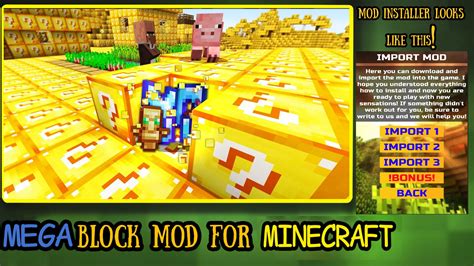 Mega Block Mod For Minecraft Apk For Android Download