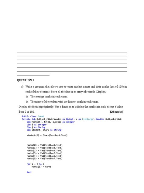 Public Class Private Sub As Object As Handles Dim As Integer Dim As