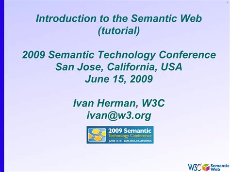Introduction To Semantic Web Pdf Internet For Beginners Internet