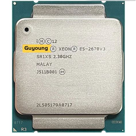 YZX Xeon E V E V SR XS Processador De CPU X Ghz M CORES LGA