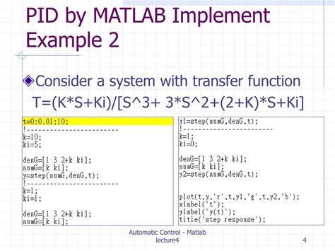Ppt Pid Control Using Matlab Simulation Powerpoint Presentation Free Download Id3354433
