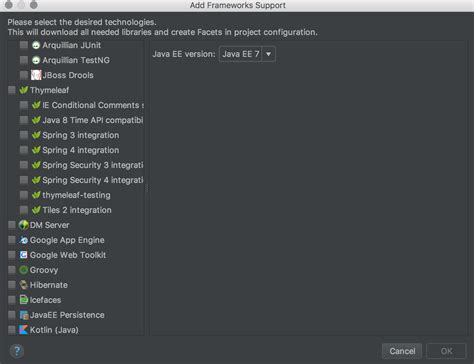 求大神 Idea Add Frameworks Support 中没有spring选项怎么破java Csdn问答