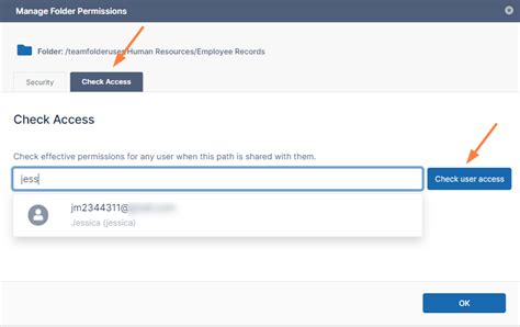 Setting Folder Level Permissions On Team Folders Filecloud Docs Server