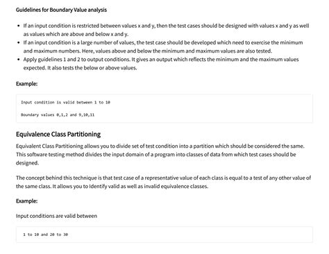 Software Testing Techniques With Test Case Design Examples Pdf