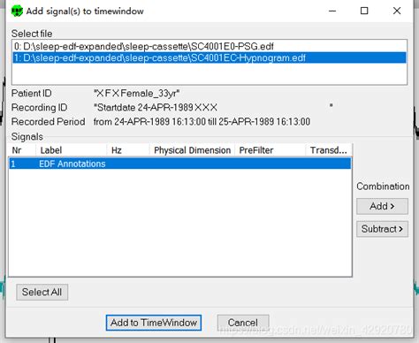 sleep edf database expanded 读取 sleepedfx数据集预处理 csdn博客