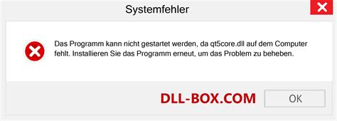 qt5core dll kostenloser Download für Windows DLL BOX COM